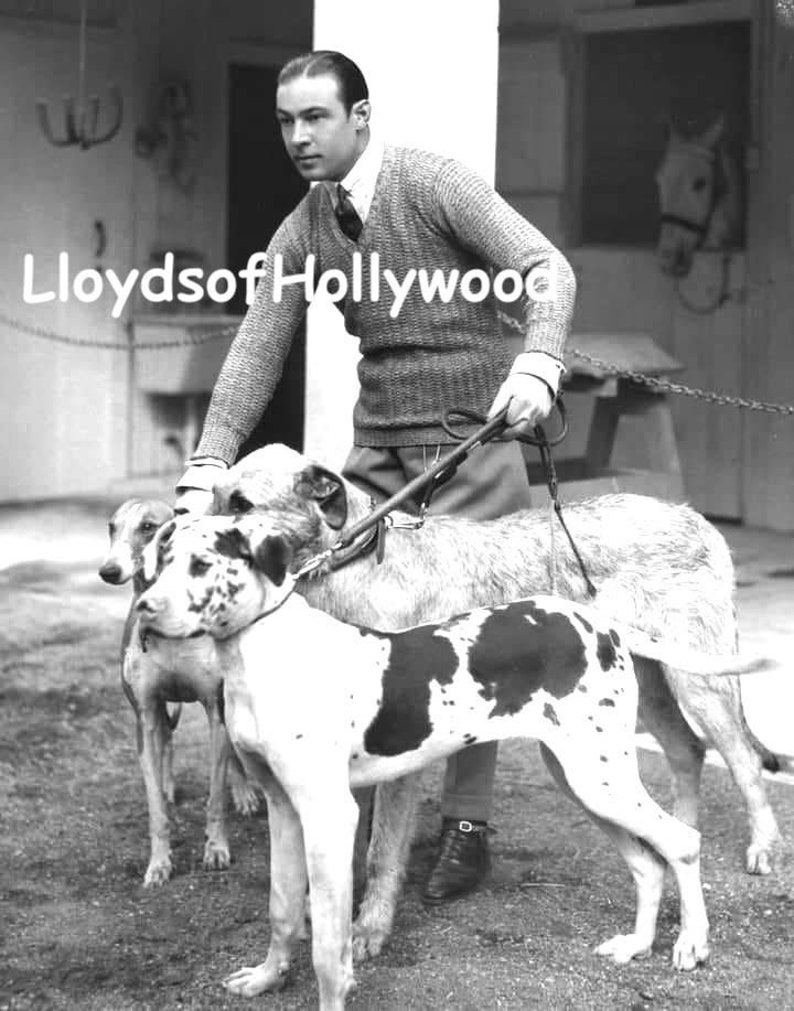 Rudolph Valentino Silent Film Star Hollywood Home With Three of His ...