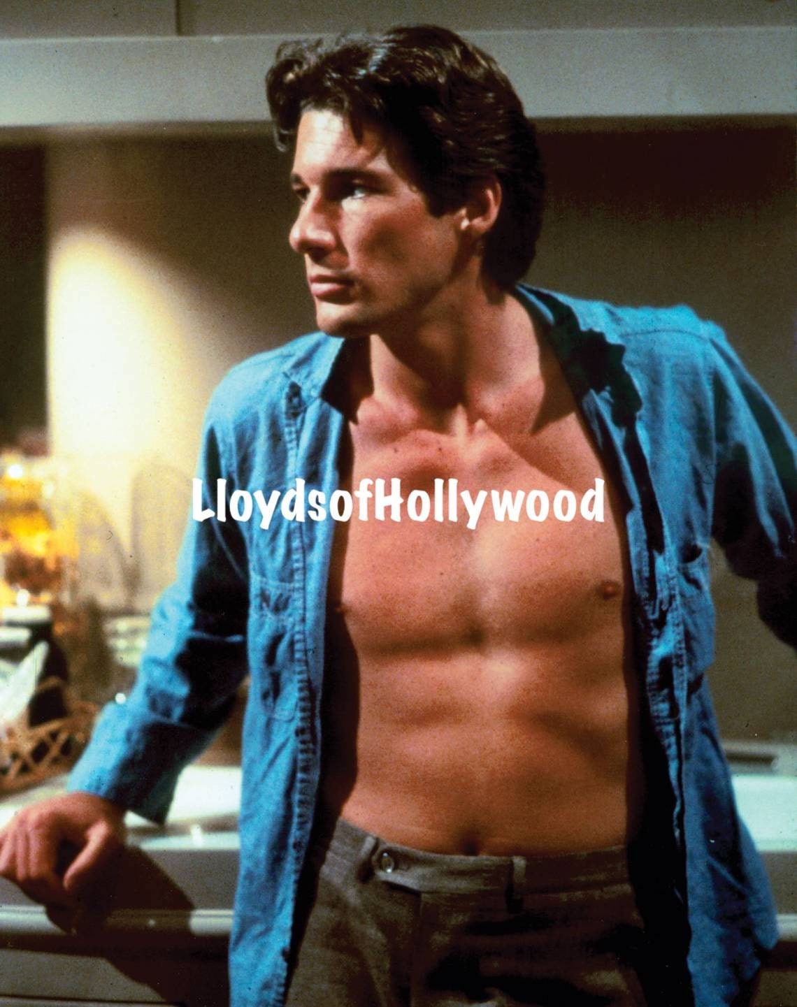 Richard Gere Handsome Hollywood Actor Beefcake Photograph 1980 - Etsy