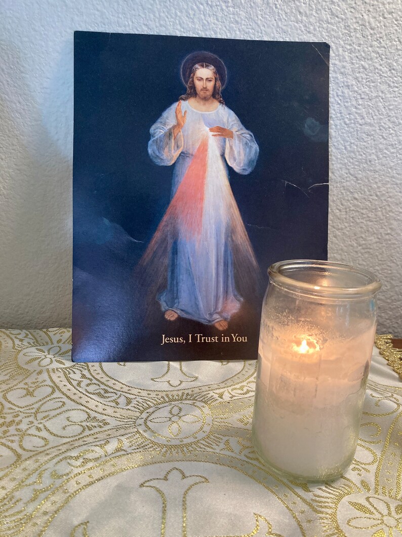 Home Altar Cloth Catholic Christian Gold/white/metallic Liturgical ...