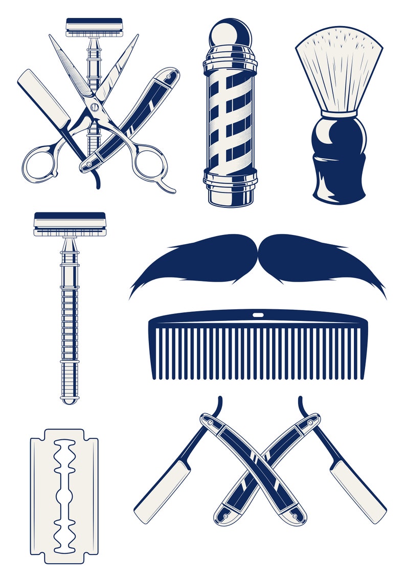 Barbershop SVG Hair Stylist SVG Barber SVG Barber Svg Files - Etsy
