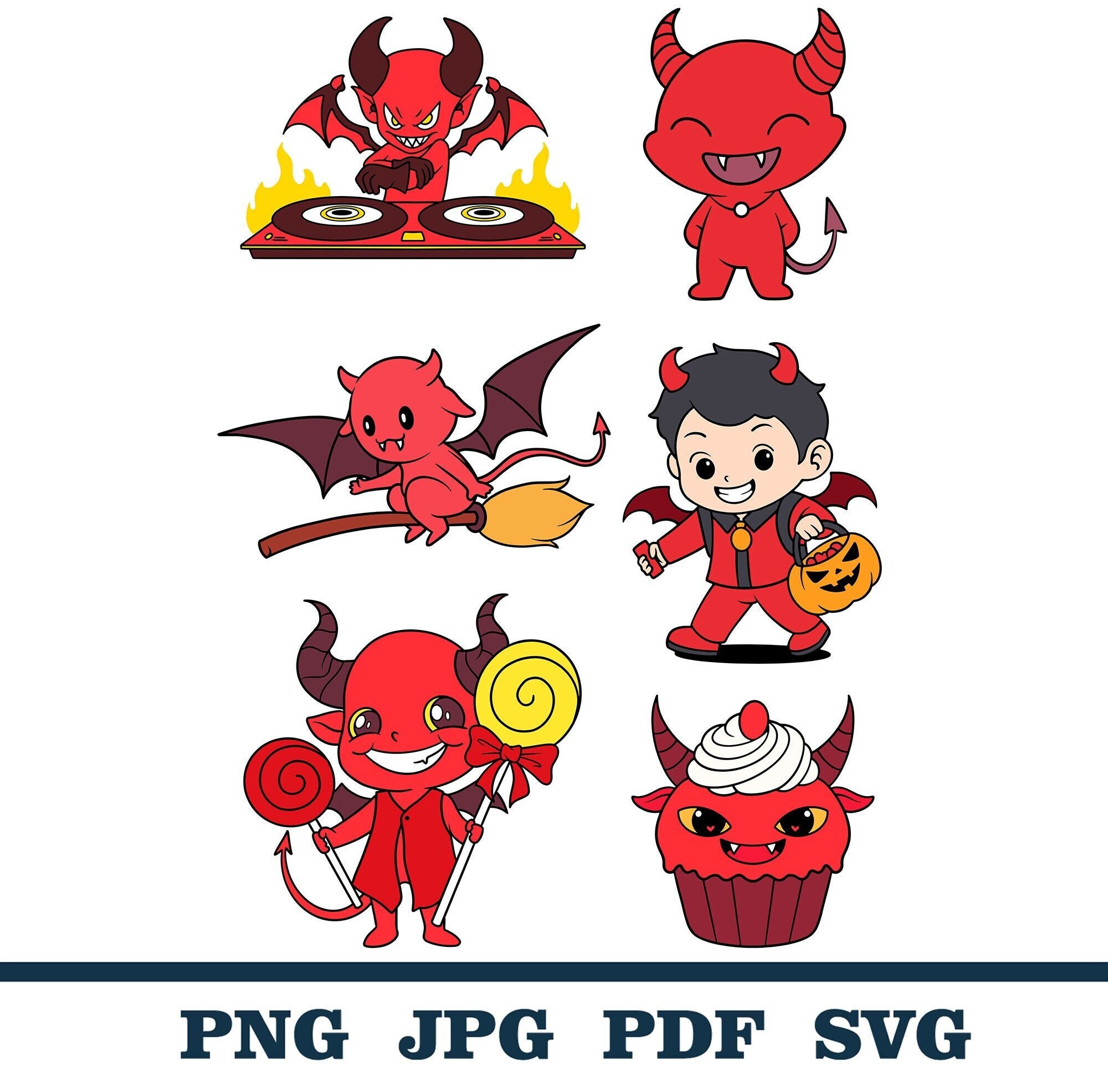 Baby Devil Cartoon