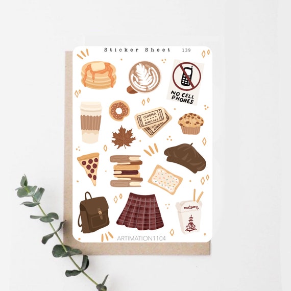 15 Pcs Sticker Sheet rory & Lorelai 139 Bullet - Etsy