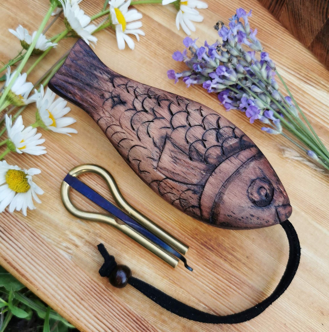 Altai Jaw Harp FISH with case-amulet Jew's Harp Mouth | Etsy