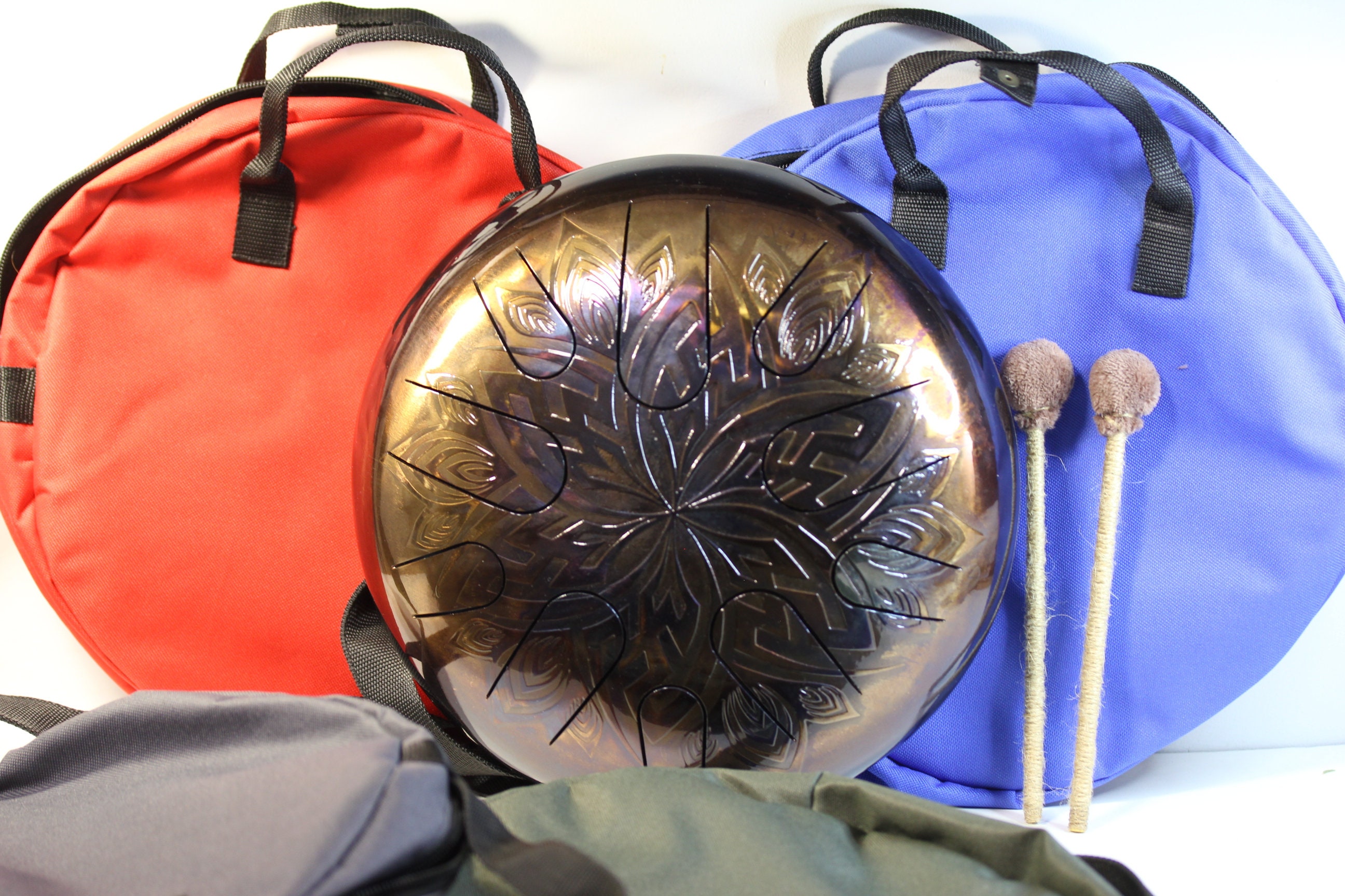 12 DVUTONE Steel Tongue Drum LIZARDS duotone or | Etsy