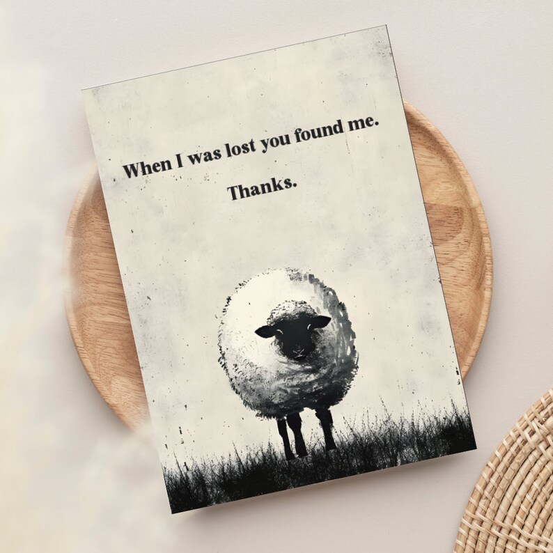 JW CARD - LOST Sheep, Prodigal Son, Return to the Flock, Elder, Support ...