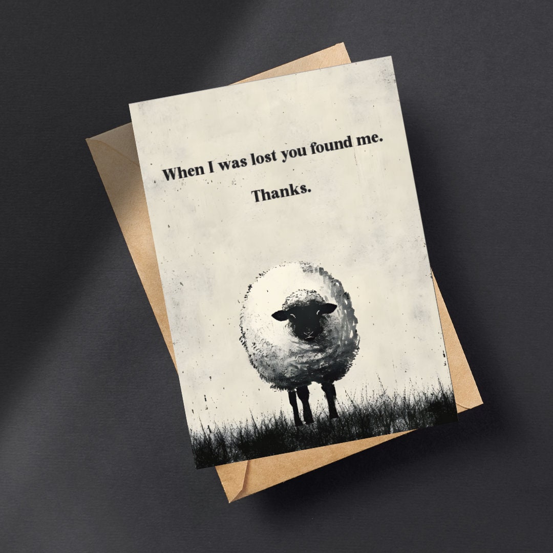 JW CARD - LOST Sheep, Prodigal Son, Return to the Flock, Elder, Support ...