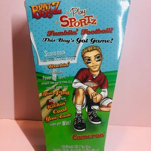 Bratz Boyz Cameron Fumblin' Football Original Edition. Designed and ...