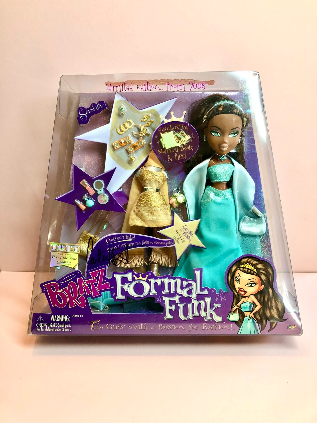 Bratz Sasha Formal Funk Original Edition. Designed and Autographed by ...