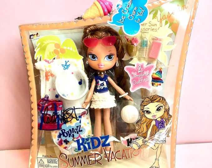 Bratz Kidz Summer Vacation Yasmin Original Edition. Autographed by ...
