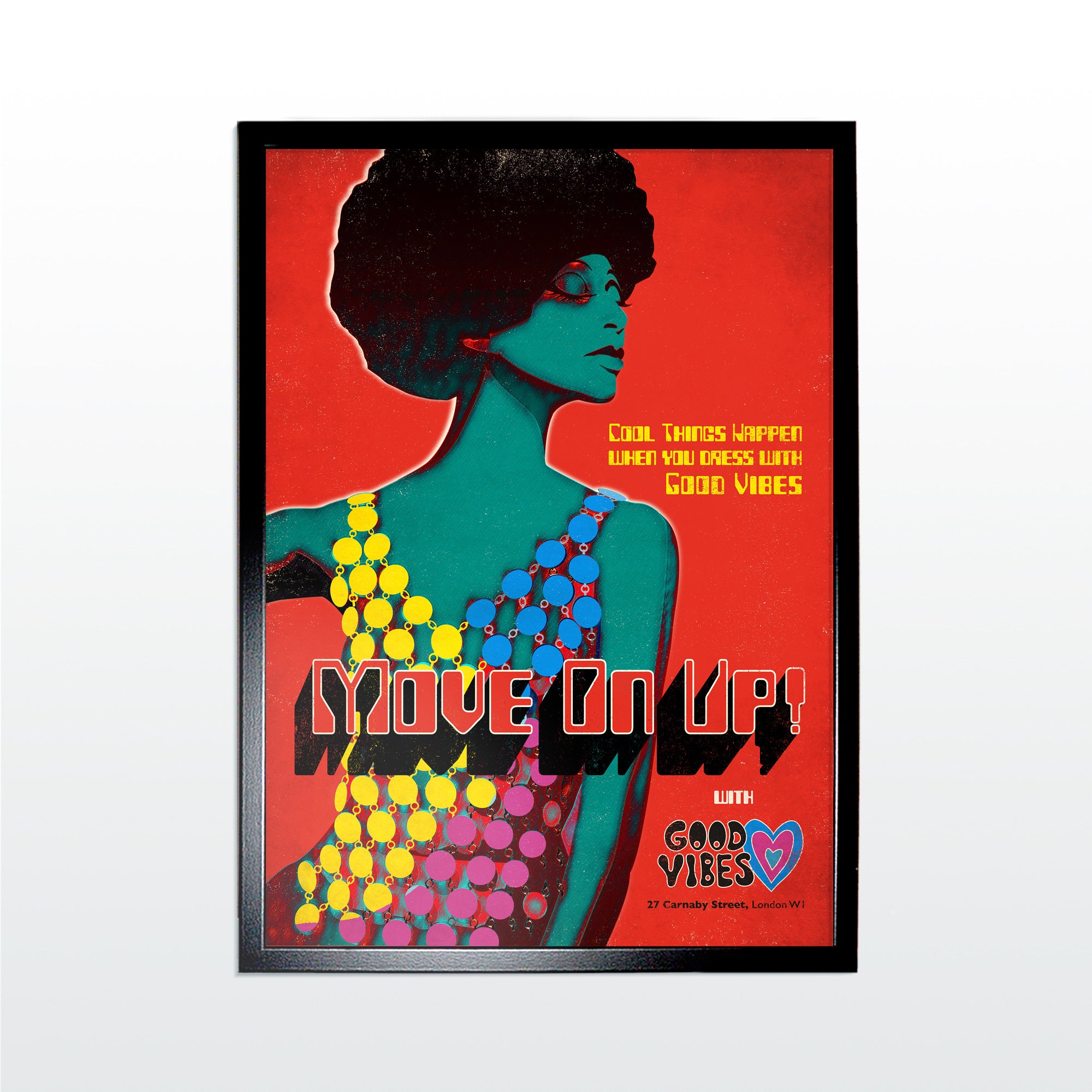 Vintage Advertising Poster: Fashion. 1960s Retro Style Art - Etsy