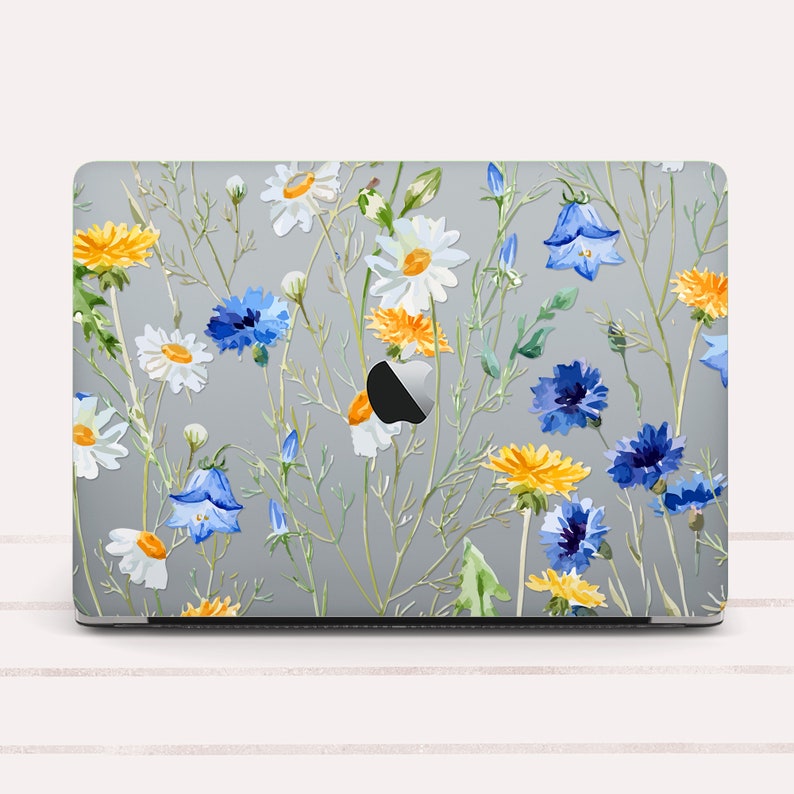 Wildflowers Macbook Air Case Art Floral Macbook Pro 13 A2338 - Etsy