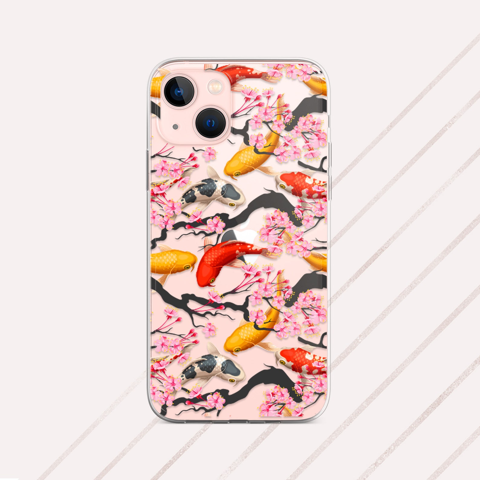 Iphone 13 Case Koi Fish Iphone 13 Pro Case Cute Iphone 13 Pro - Etsy