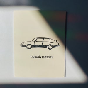 Hand Drawn Custom Car Card - Hand Drawn Custom Car Greeting Note Card ...