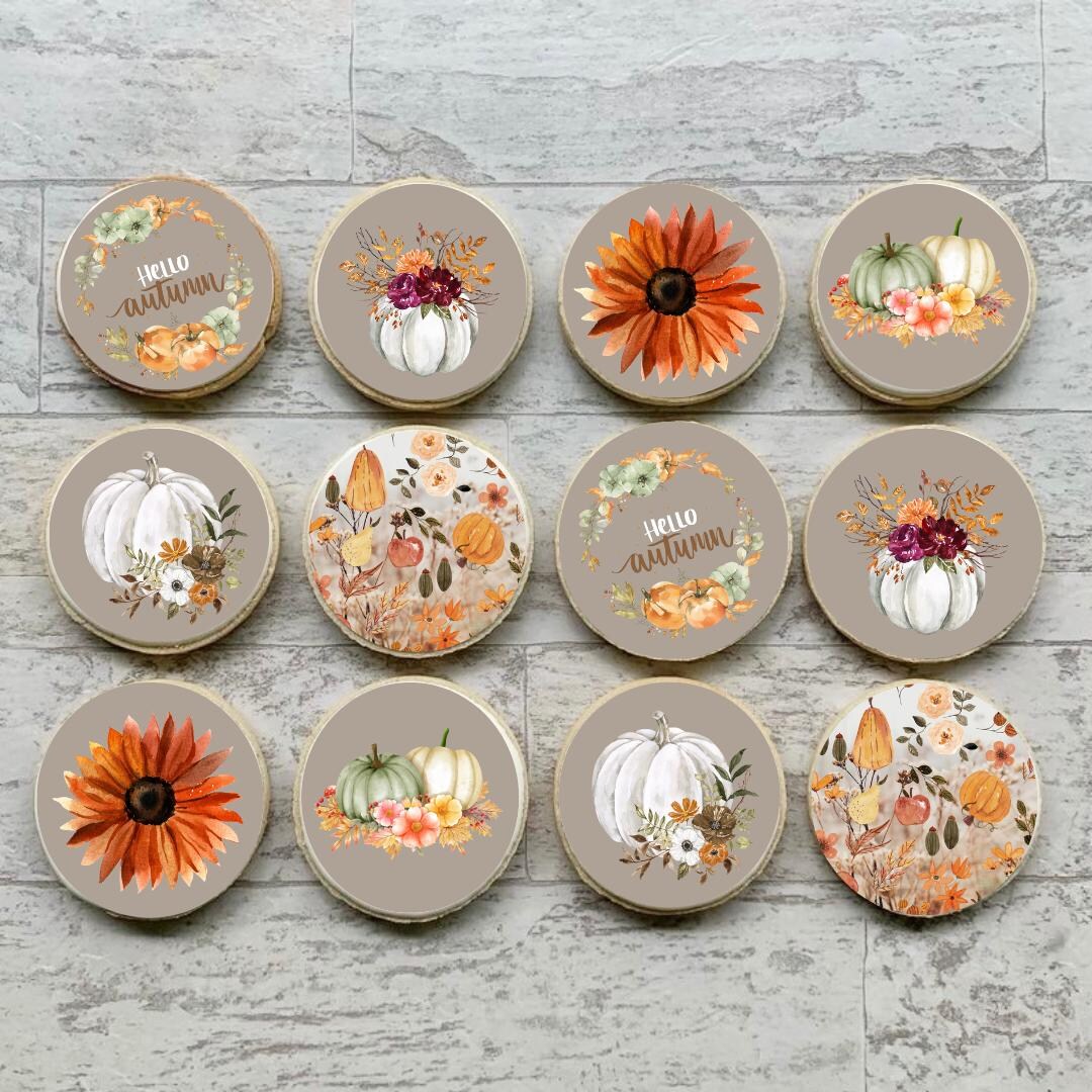 Custom Printed Holiday Cookies Edible Corporate Gifts, Logo Cookies ...