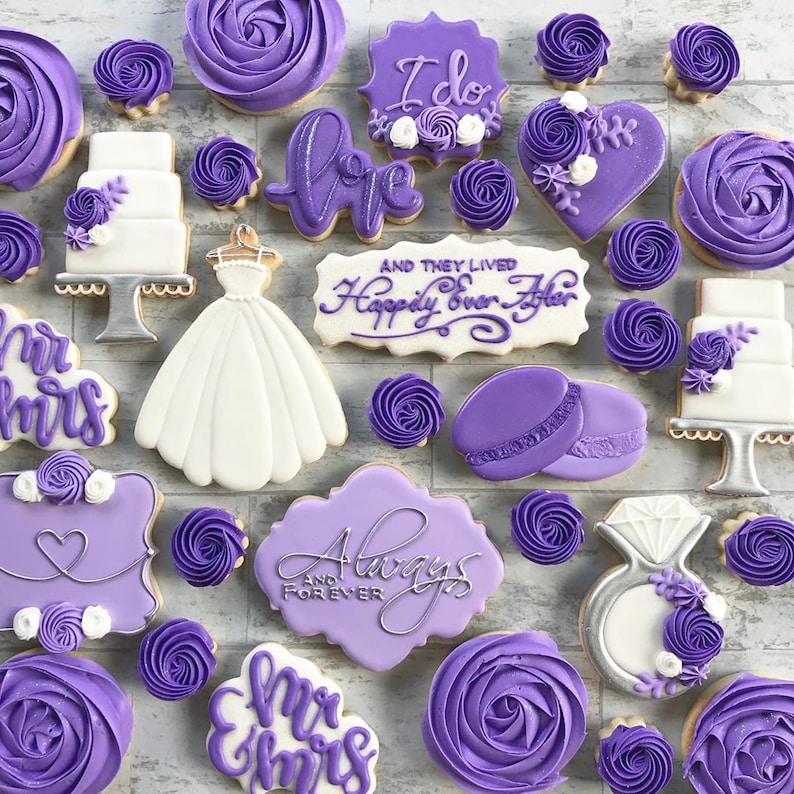 Wedding Bridal Bride Groom Shower Custom Personalized Hand DECORATED ...