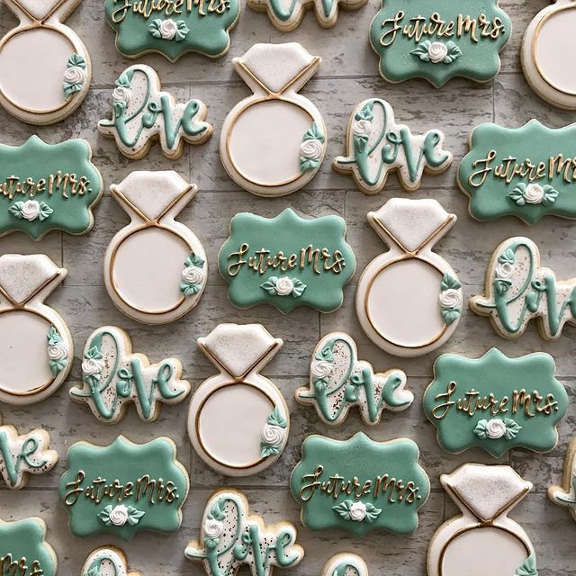 Wedding Bridal Bride Groom Shower Custom Personalized Hand DECORATED ...