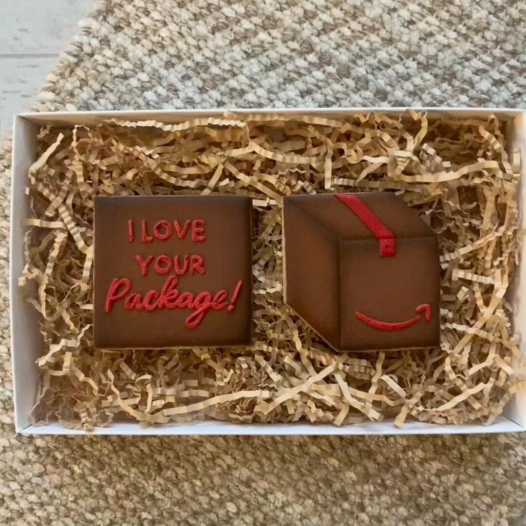Funny Valentine Cookie Gift Box 2 Piece Set | Subtle Innuendo Valentine ...