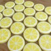 Lemon Slice Shortbread Cookies With Royal Icing | Wedding Cookies ...