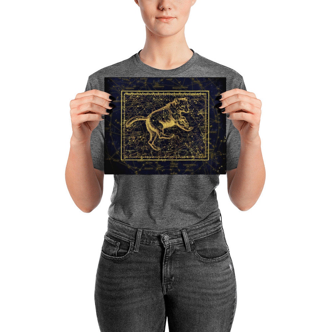 Ursa Major - Greek Mythology Star Map - Etsy