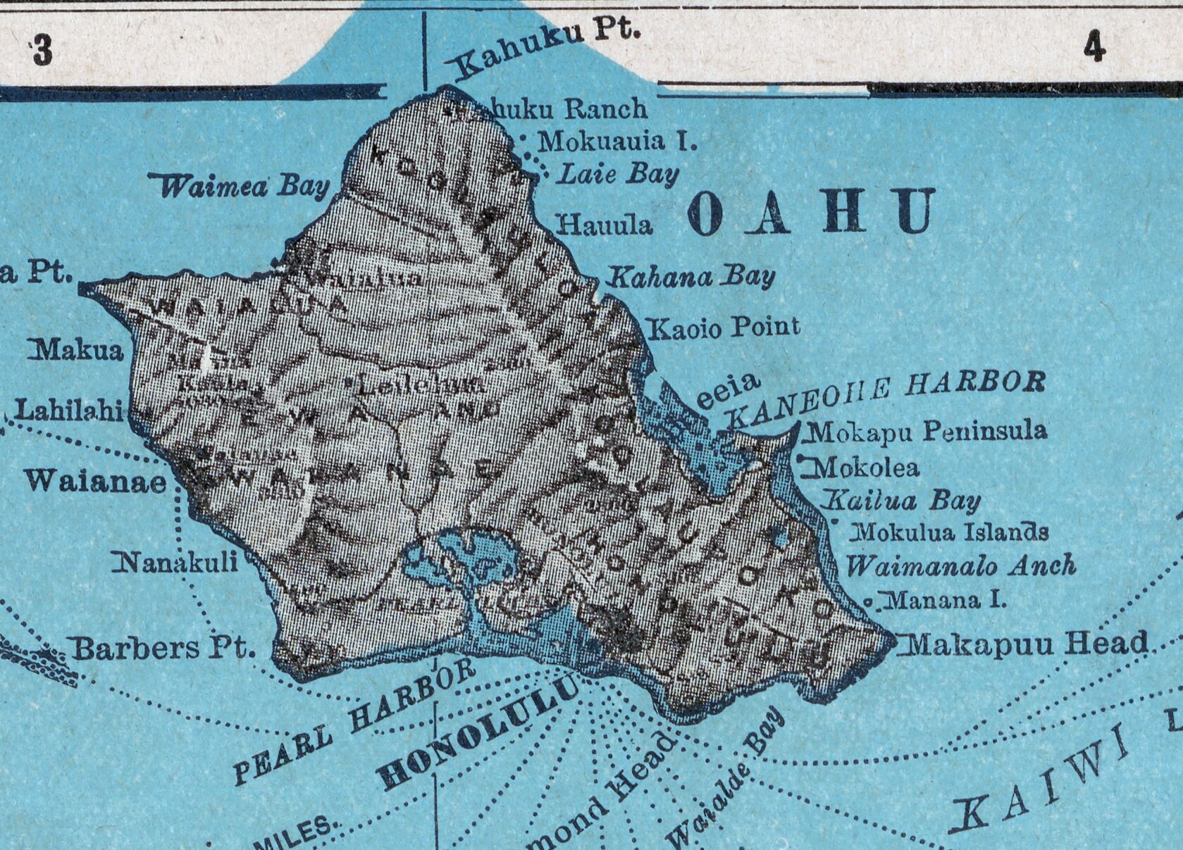 Hawaii Map Travel Poster - 1898 - Etsy
