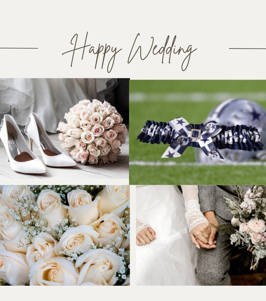 Dallas Cowboys Wedding Garter - Etsy