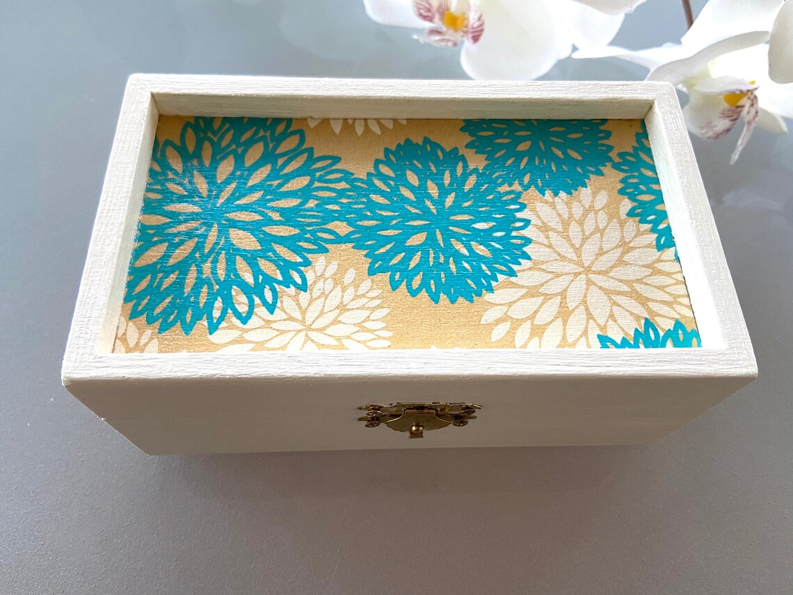 Hand Painted Jewelry Box Keepsake Box Jewelry Box Women - Etsy