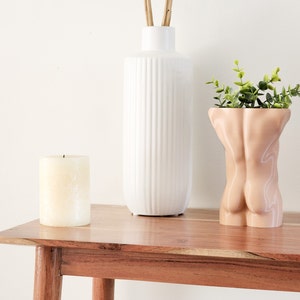 Unique Male Body Vase, Male Torso Vase, Pampass Grass Vase, Gay Art ...