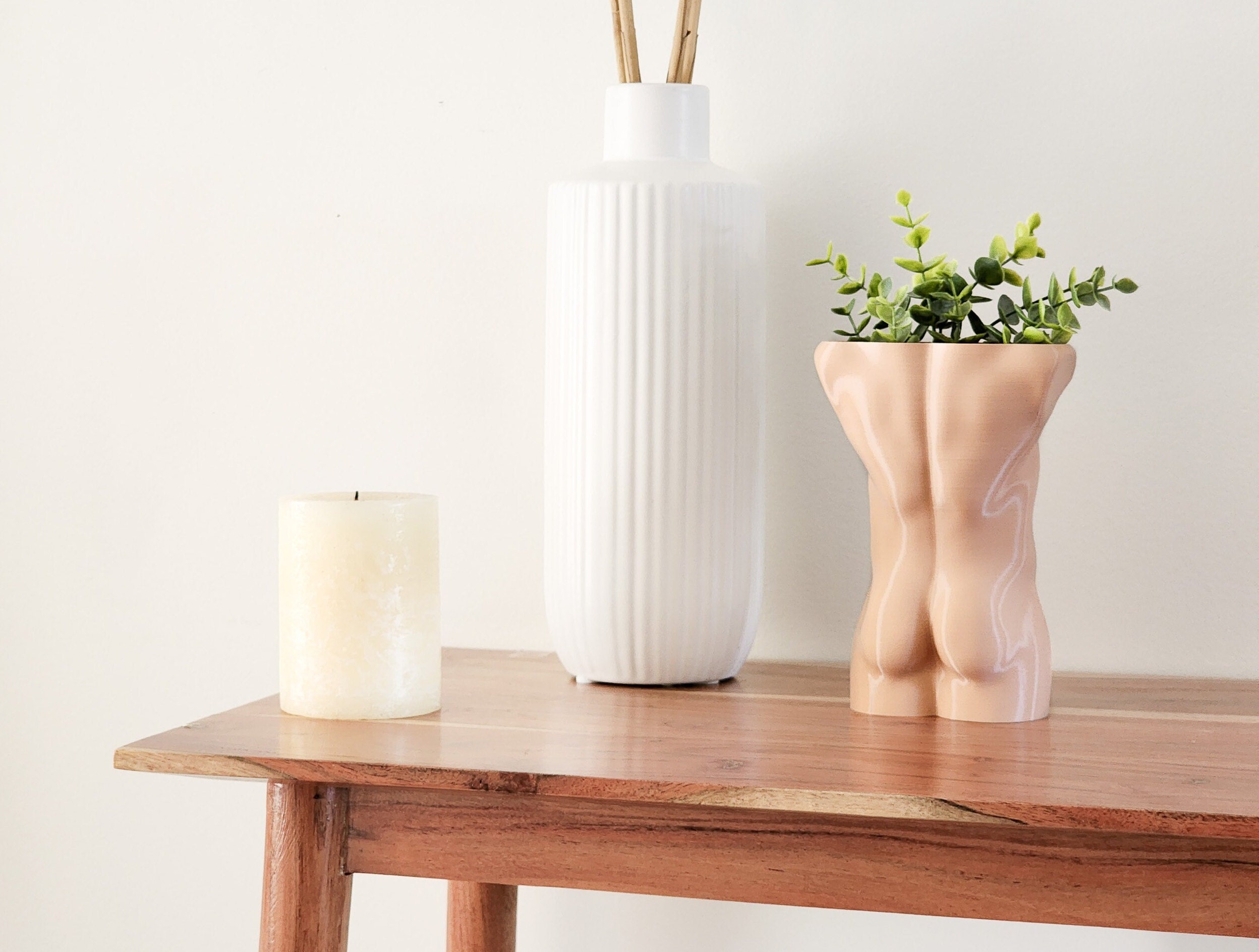 Male Butt Planter, Gay Art Sculpture, Succulent Planter, Eco Friendly ...