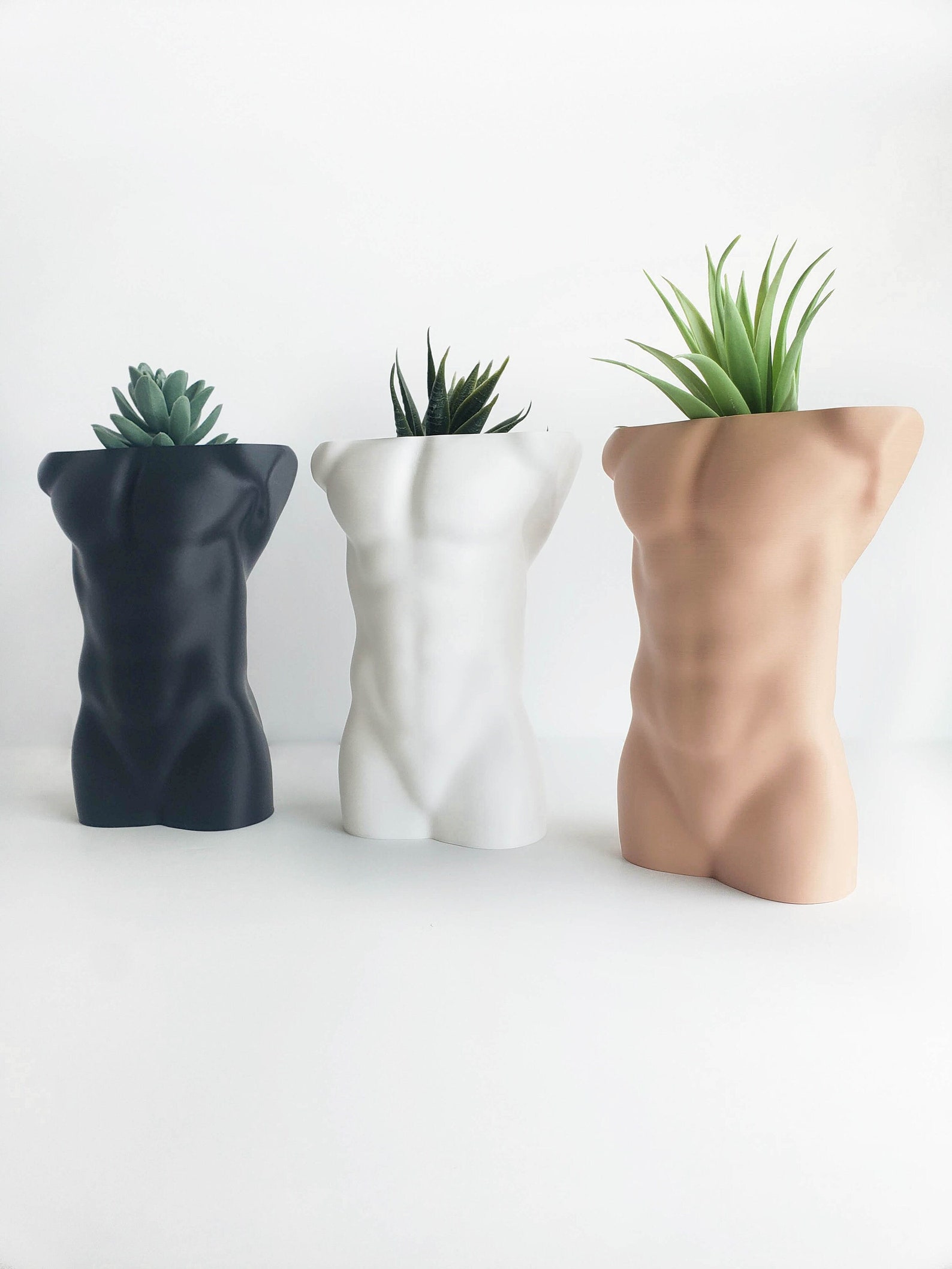 Fit Male Body Succulent Planter Succulent Planter Male | Etsy