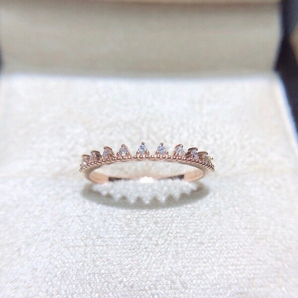 Half Eternity Band - Etsy