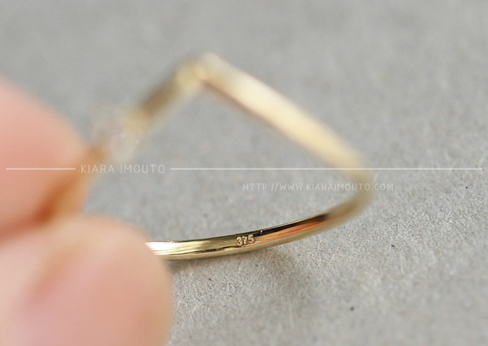 V Shaped Diamond Ring Diamond Stacking Ring Single Diamond - Etsy