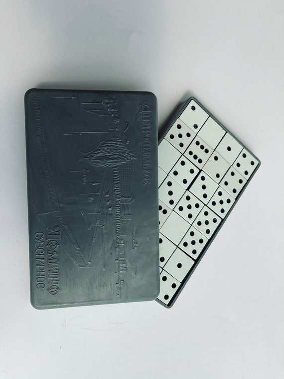 Vintage Domino Soviet Domino Plastic Domino. - Etsy