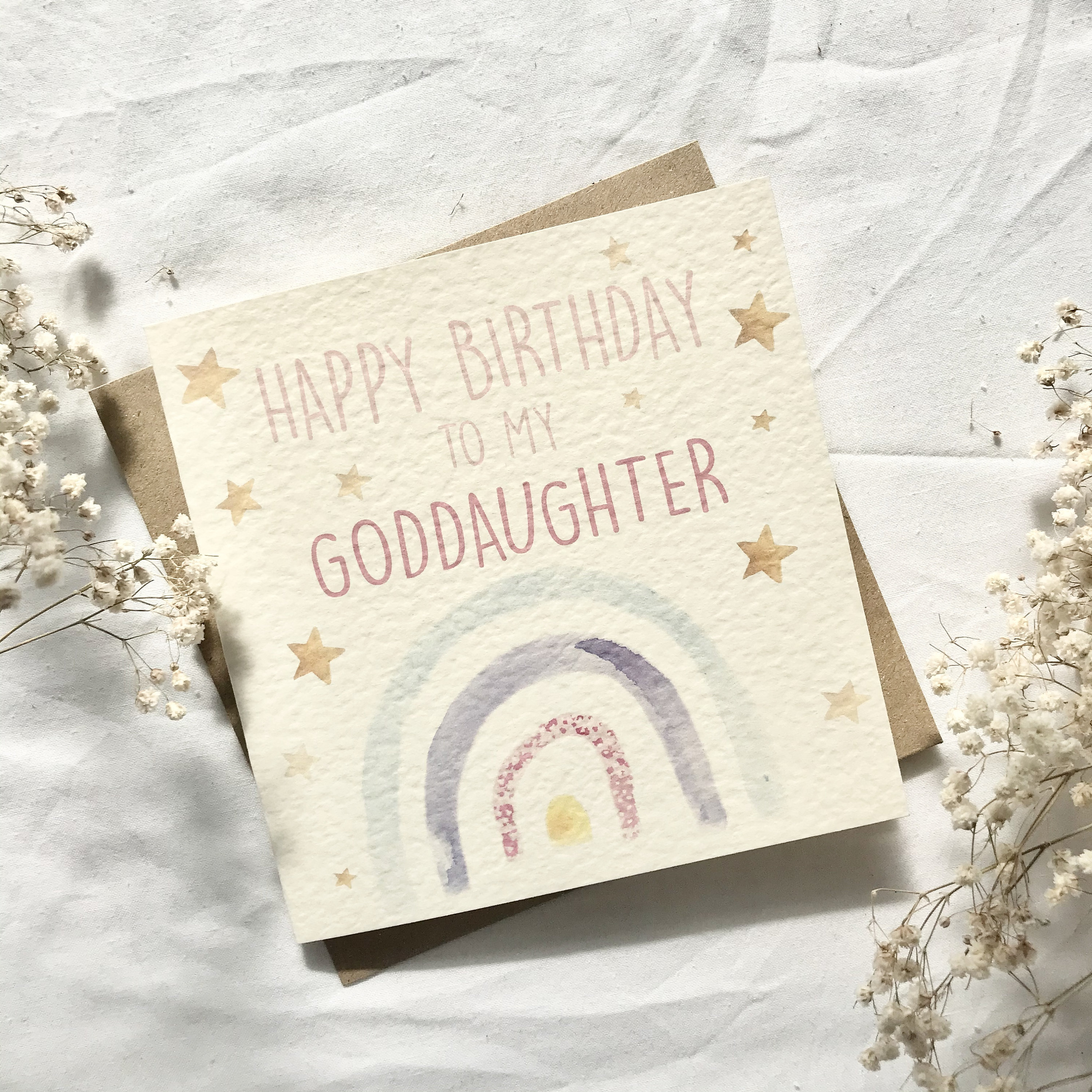 Goddaughter Birthday Card 1st 2nd 3rd 4th 5th 6th 7th 8th 9th | Etsy UK