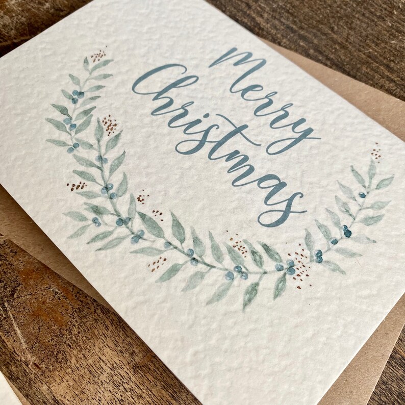 Christmas Card Pack Pack of 5 Individual Designs Handmade - Etsy UK