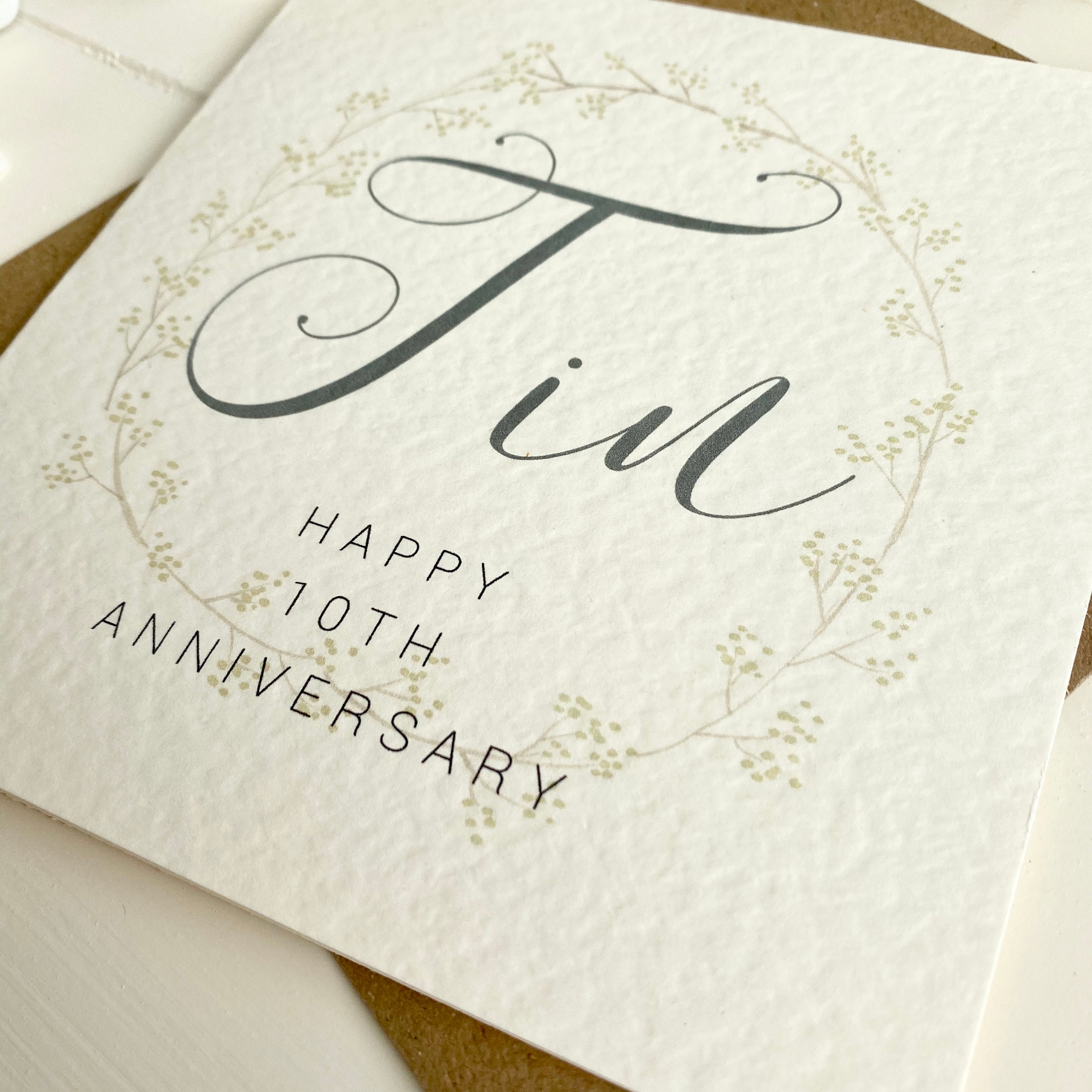 10th Tin Anniversary Card 10th Wedding Anniversary Card For Etsy 10th-tin-anniversary-card-10th-wedding-anniversary-card-for-etsy