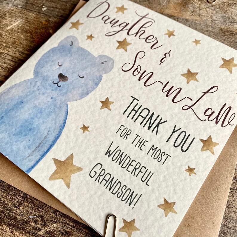 Thank You for Grandson Most Wonderful Grandson - Etsy