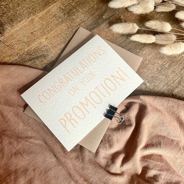 Well Done on Promotion - Etsy