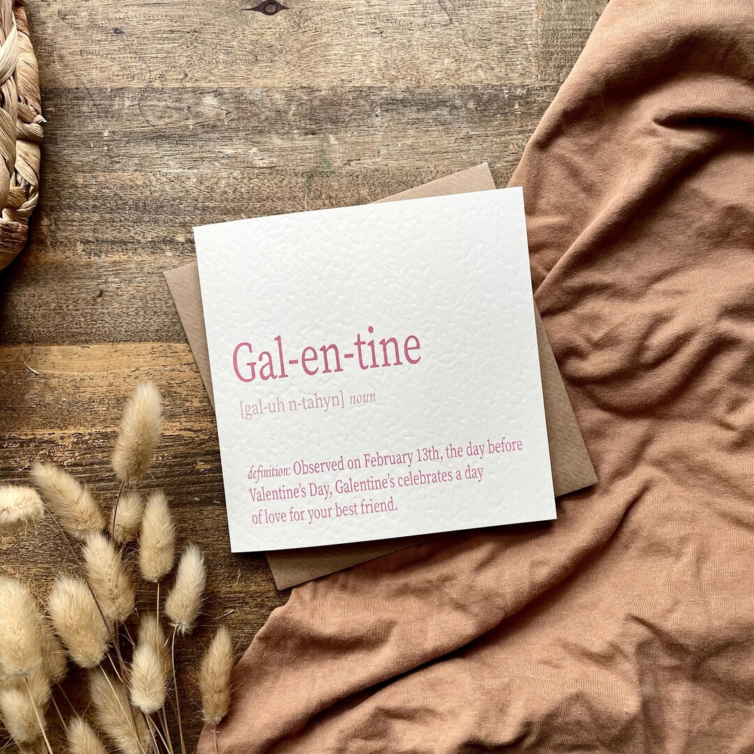 Galentine's Card, to My Galentine, Galentine's Day Card, Happy ...