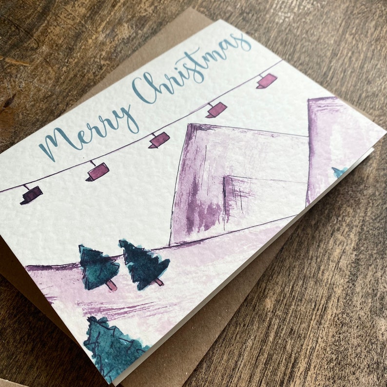 Christmas Card Pack Pack of 5 Individual Designs Handmade - Etsy UK