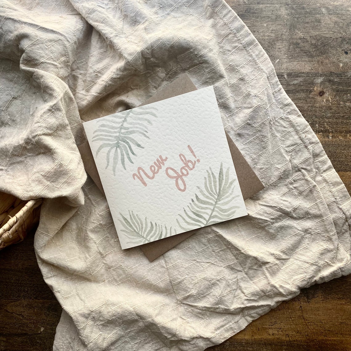 New Job Card Congratulations Card Handmade NJ2 - Etsy UK