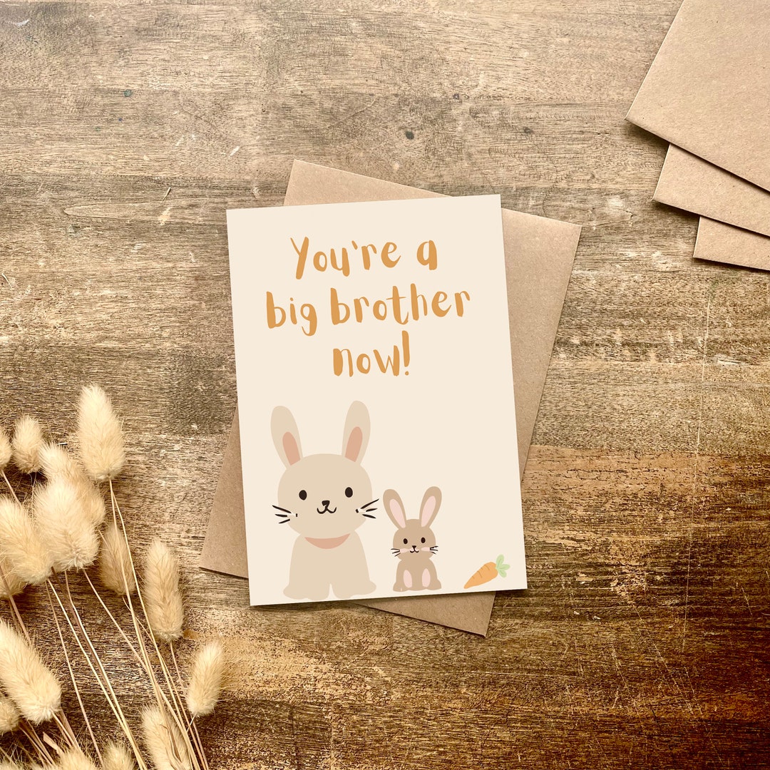 New Big Brother, Big Sister, Card, New Little Sister, New Little ...