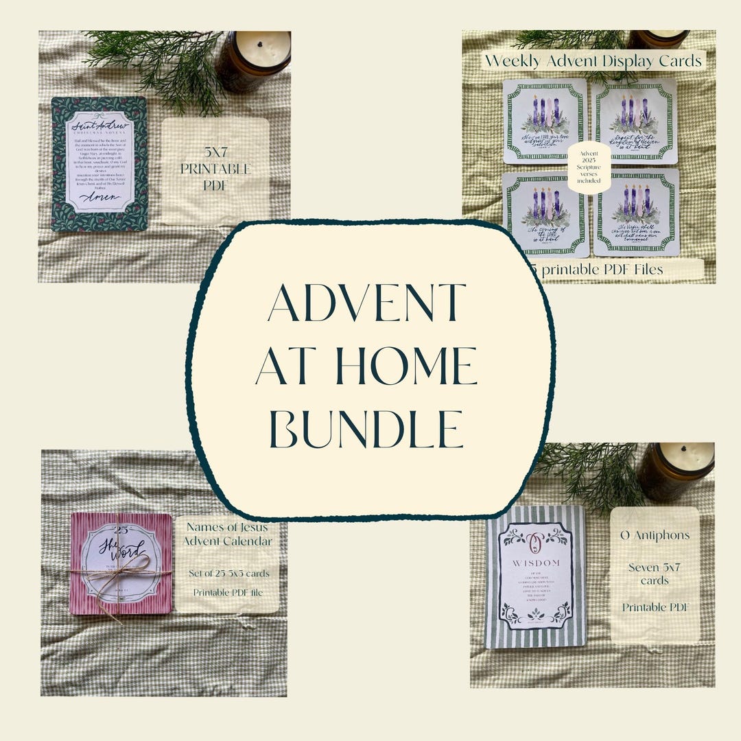 Advent at Home Bundle | Advent 2025 Art | Digital Download - Etsy Canada