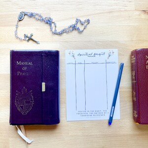 Mother Spiritual Bouquet Card - Etsy