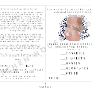 Spiritual Bouquet Card Bundle - Etsy