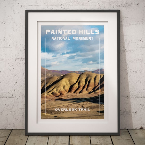 Painted Hills Poster - Etsy