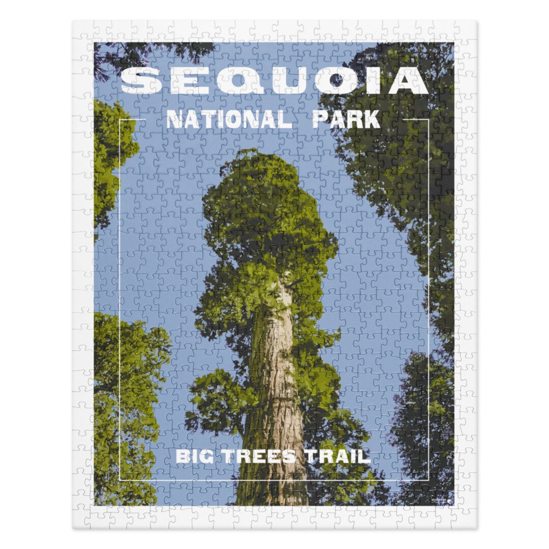 Sequoia National Park Puzzle Big Trees Trail Fun Jigsaw Puzzle for ...