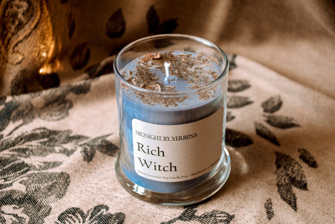Rich Witch | Fixed Ritual Candle - Etsy