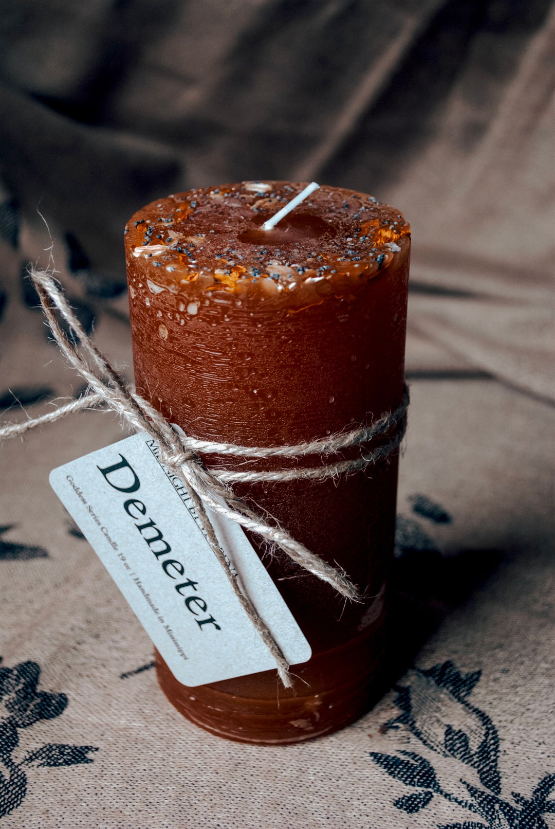 Demeter | Fixed Ritual Candle - Etsy
