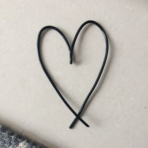 Trio of Wire Hearts, Wire Heart Decoration - Etsy
