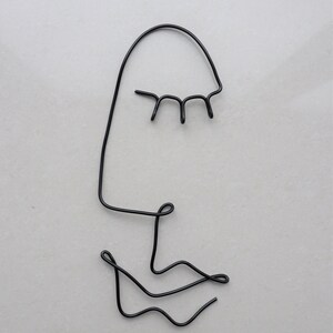 Handmade Wire Abstract Art Face Wall Art - Etsy